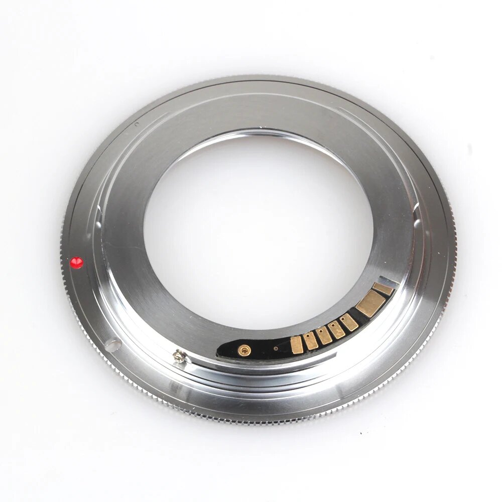 Адаптер Pixco AF Confirm для объективов M42 на камеры Canon EF (5DIII, 650D, 6D, 750D, 90D, 80D, 7D) (фланец)