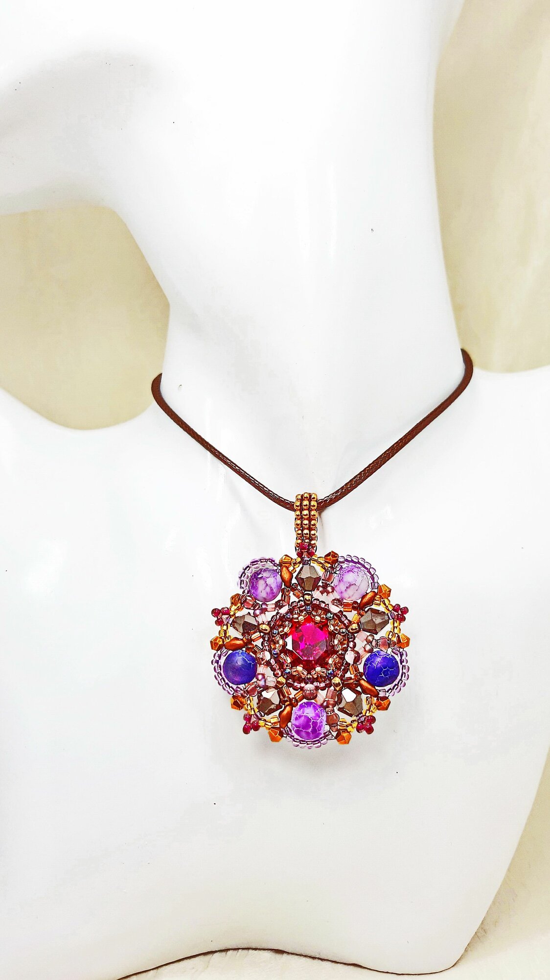 Подвеска, горный хрусталь