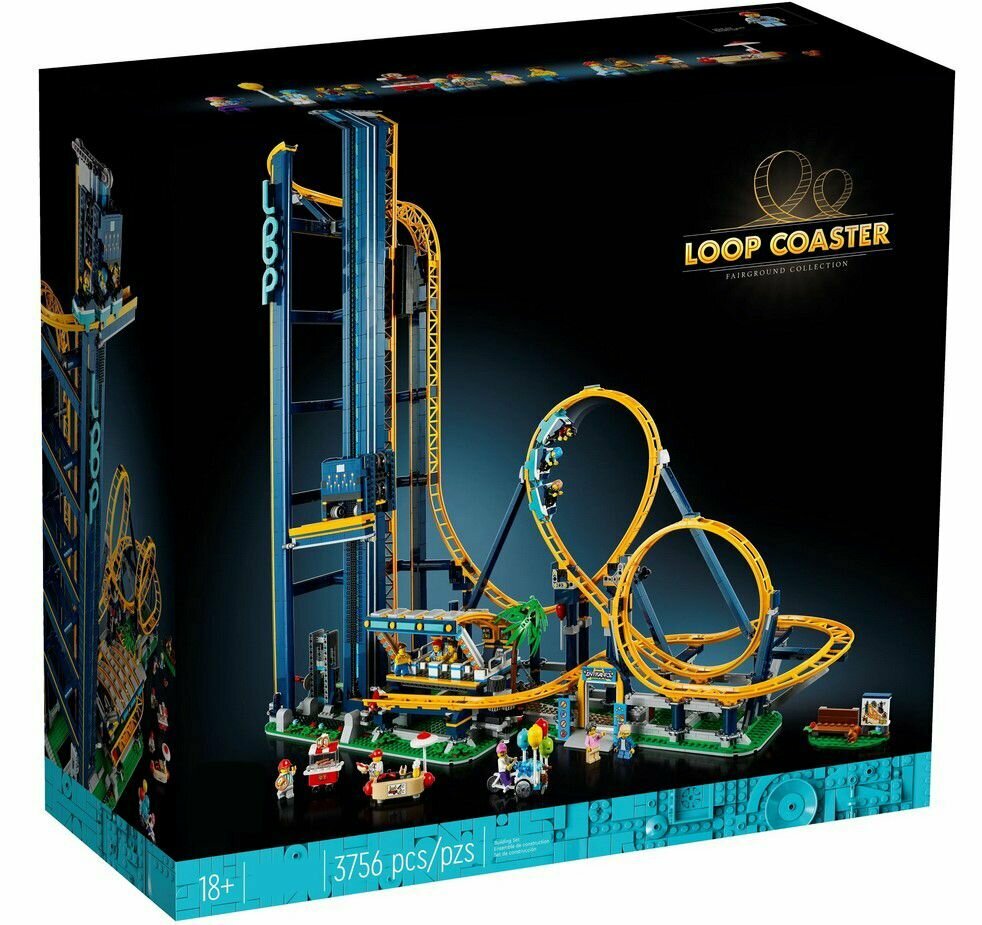 Конструктор 1882 "Американские горки: Мертвая петля", 3756 деталей