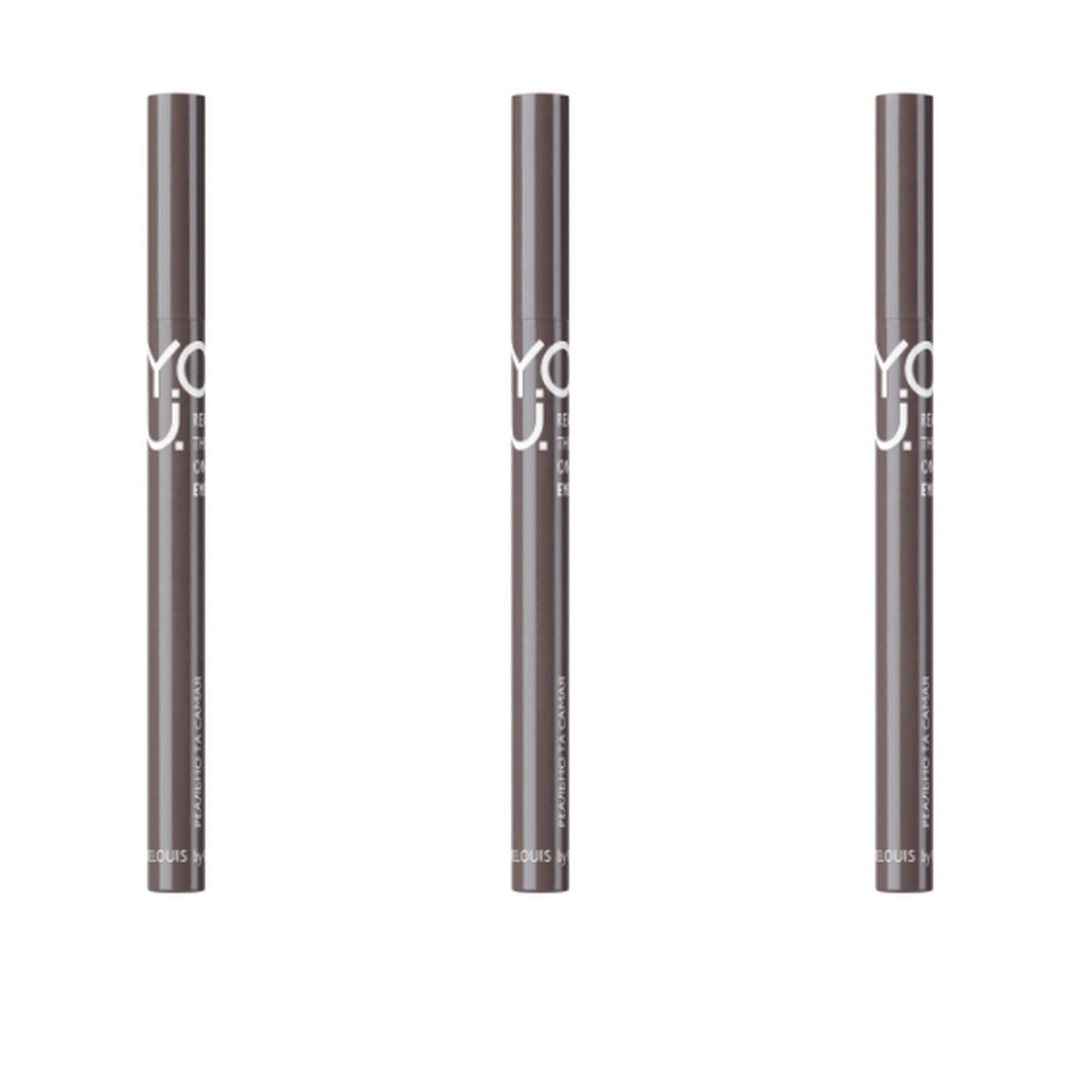 Подводка-фломастер для глаз Relouis, Y.O.U Really The One, тон 02 Brown, 3 г, 3 шт