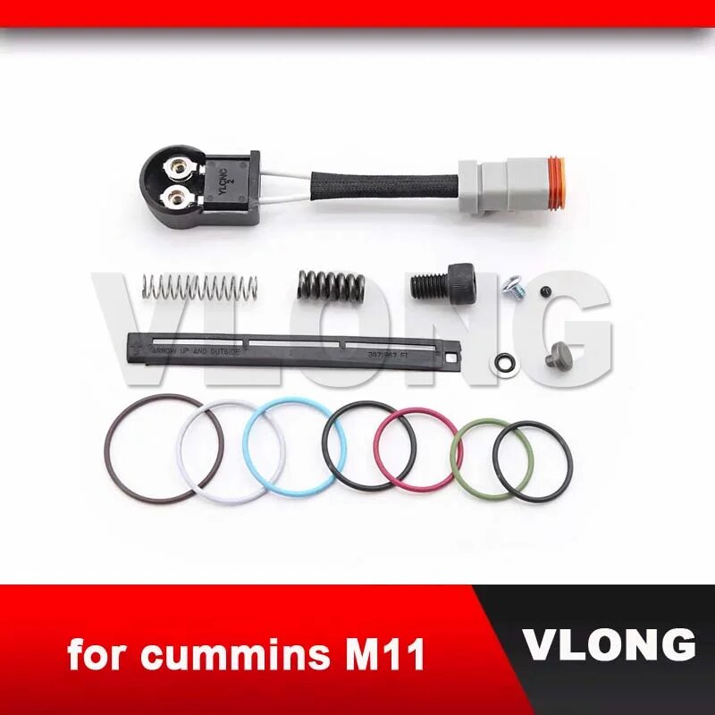 Комплекты Для ремонта Форсунок Дизельного Топлива Cummins M11 N14 L10 Уплотнительное Кольцо Штекер Жгут Проводов Плунжер Пружинный Фильтр Запасные Части Для Экрана