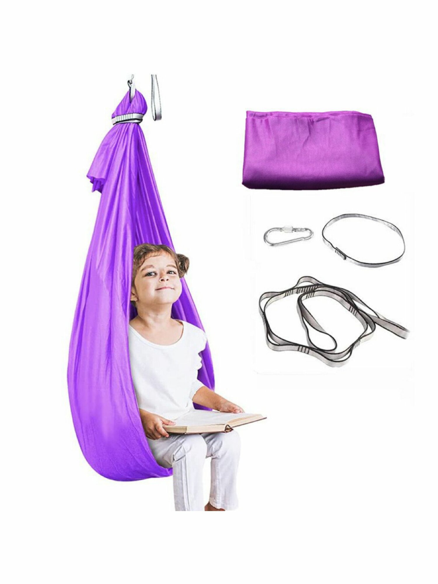 Детские качели-гамак в помещении/на улице