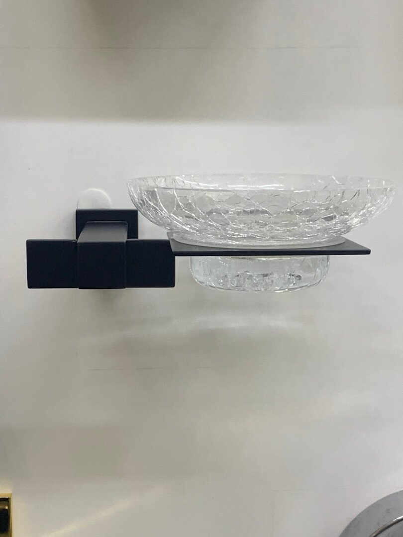 Мыльница WINDISCH BLACK COLLECTION 852173N черный 55х145x125