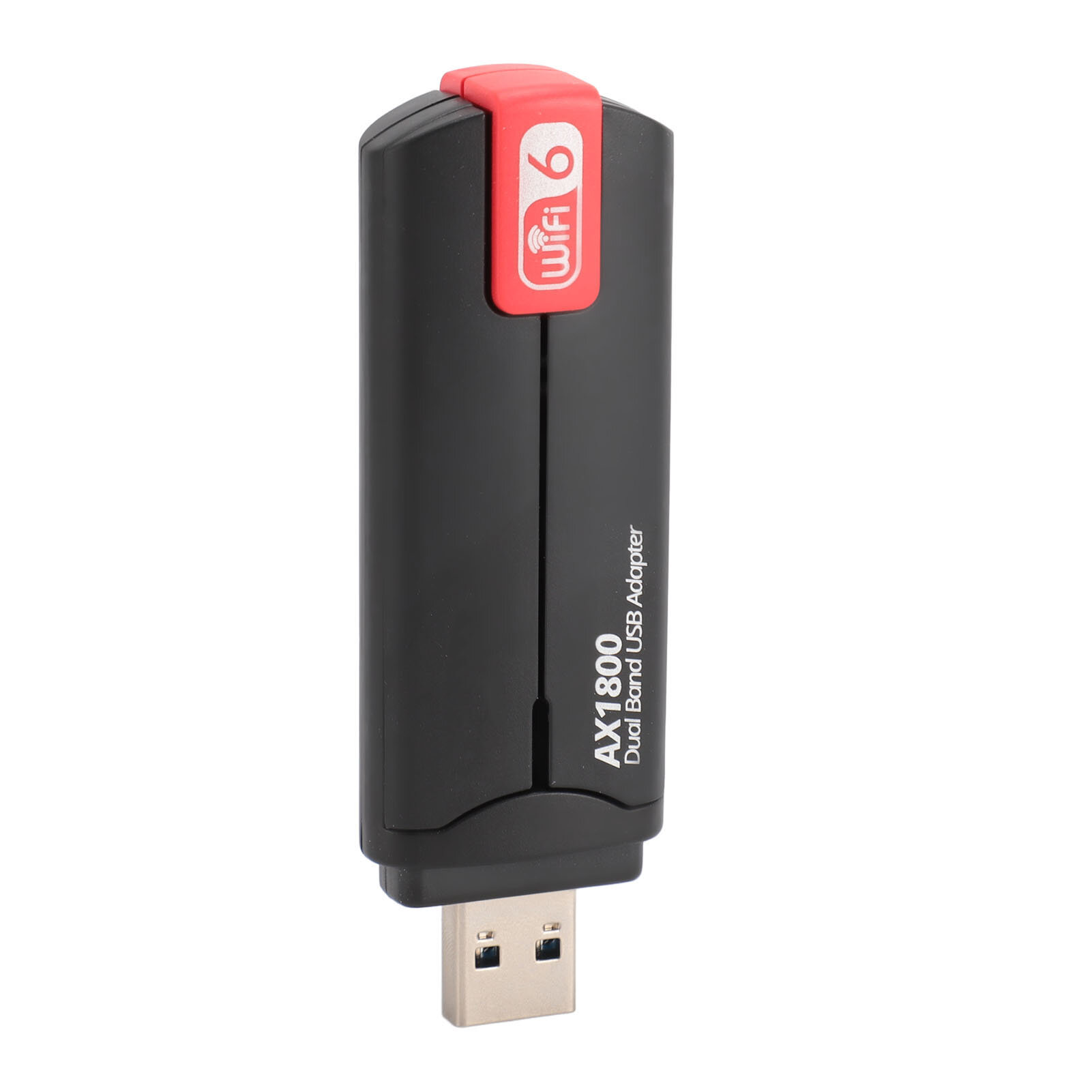 AX1800 WiFi 6 USB-адаптер с двумя антеннами 5dBi, двухдиапазонный (2.4 ГГц/5 ГГц), с поддержкой MU-MIMO и OFDMA, беспроводной USB-адаптер для сети.