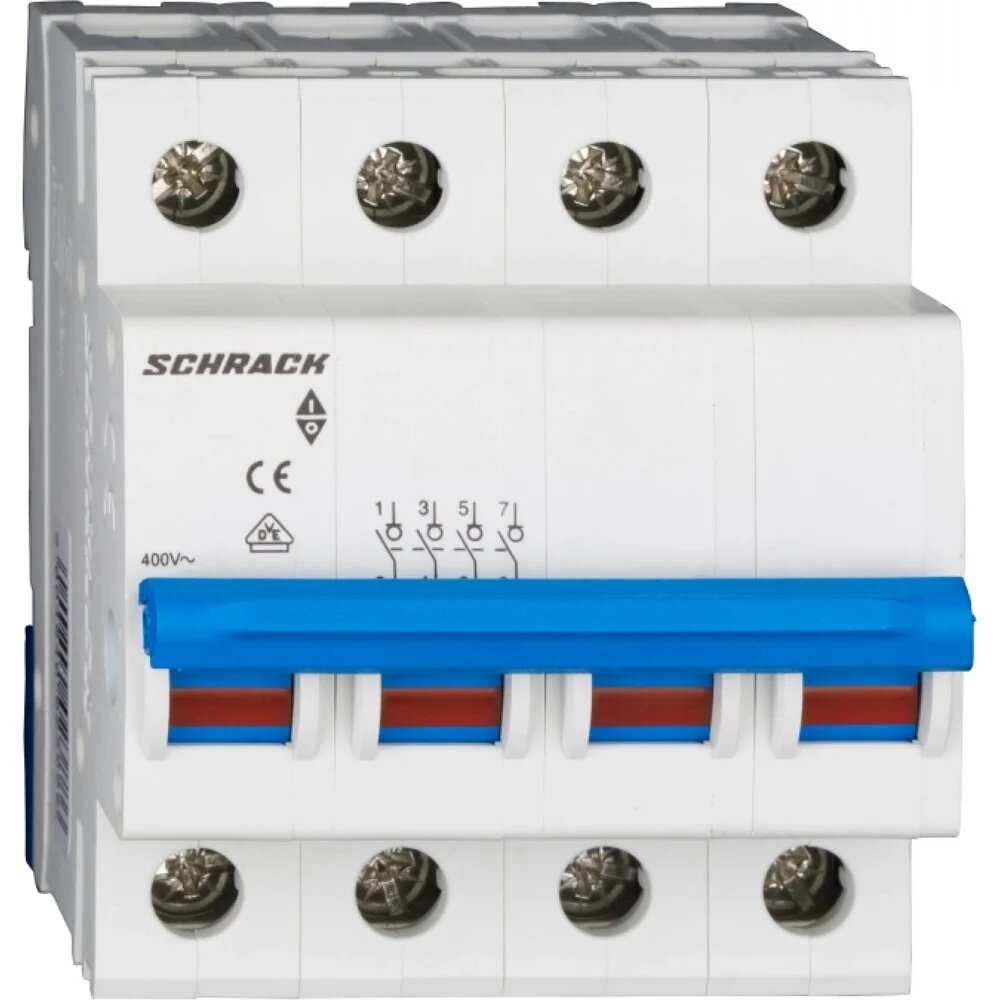 Schrack Technik Автоматический выключатель 4P 63A AZ200264