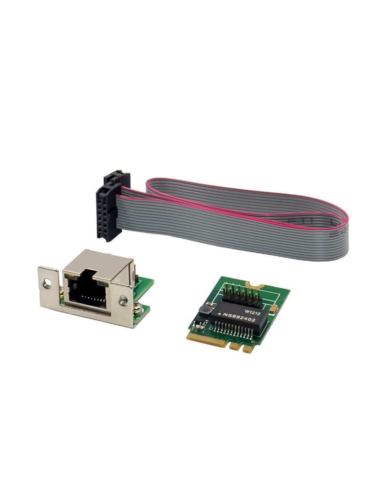 M.2 To 1000M Networking Card MINI PCIE Rj45 Networking Adapters Mini Half-height PCIE 1000Mbps RTL8111G Chip