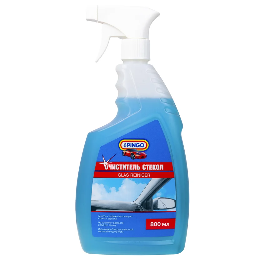 Очиститель стекол pingo // флакон-спрей 800 мл
