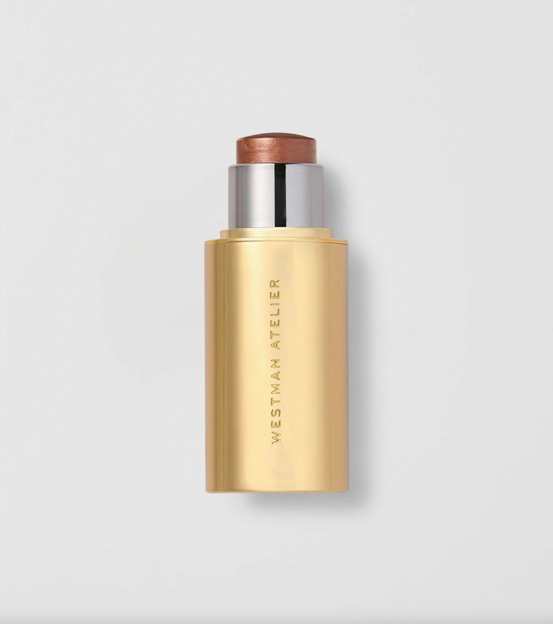 Westman Atelier Многофункциональный гелевый хайлайтер Lit Up Highlight Stick (Brulee) 5 г