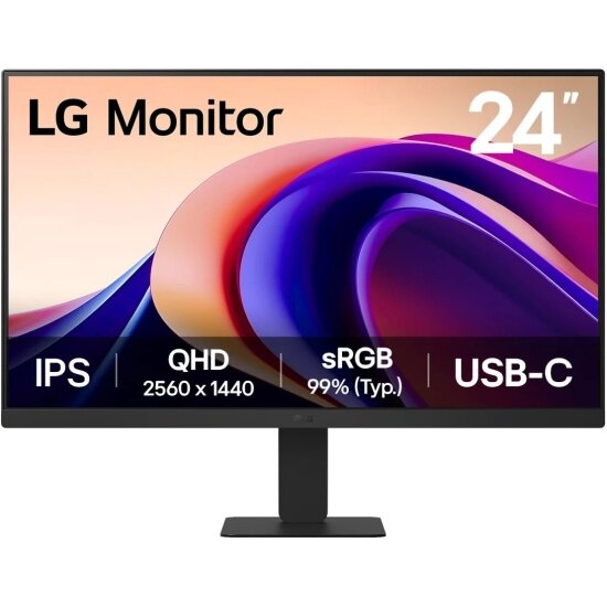 LG Монитор 23.8" UltraFine 24U631A-B черный