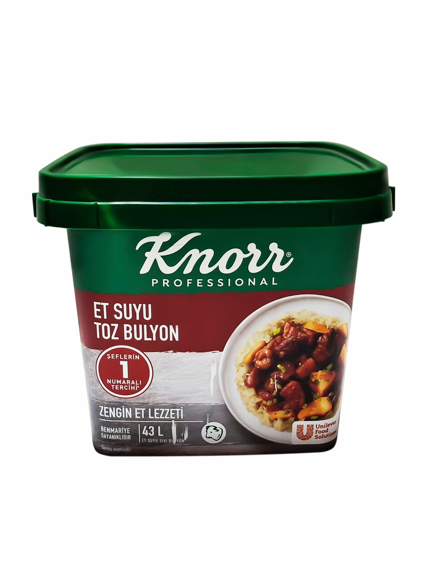 Бульон говяжий сухой со специями, "Knorr", Et Suyu Toz Bulyon, 750гр. Турция