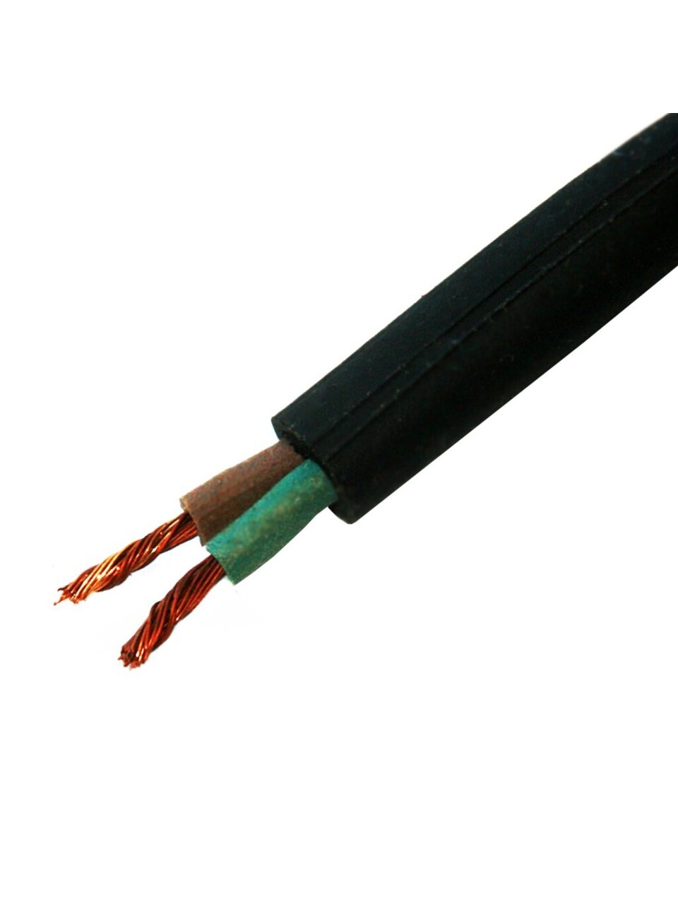 Провод КГтп-ХЛ ККЗ черный 2х1.5 мм, 150 м