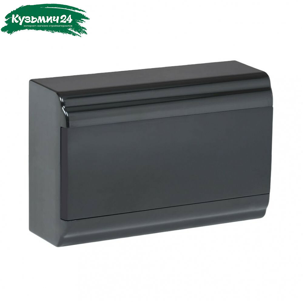 Корпус пластиковый навесной IEK Prime ЩРН-П-12, MKP13-N-01-12-41-K02, IP41, 12 модулей, черный