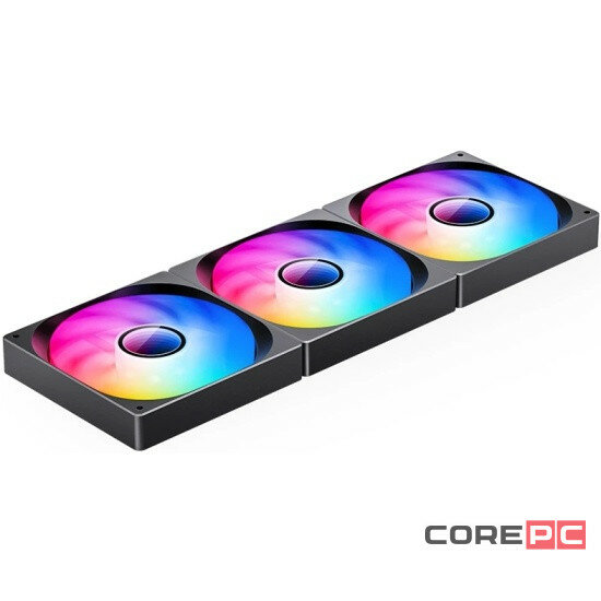 Комплект вентиляторов для корпуса JONSBO Reverse ARGB LED Black (ZW-140BR)