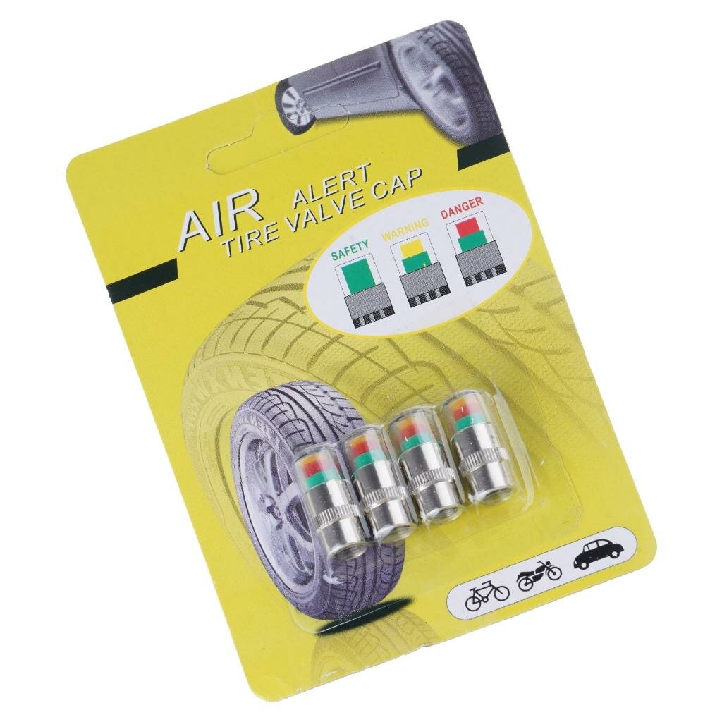 Три цвета визуального индикатора давления в шинах, Пластик