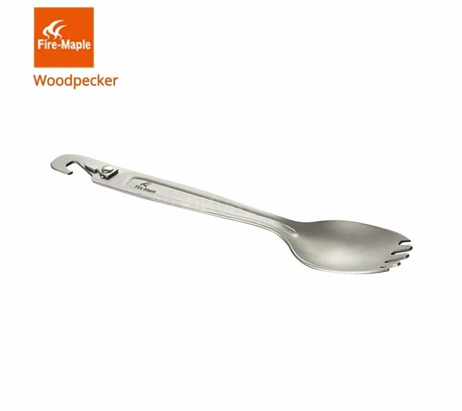 Ловилка Fire Maple Woodpecker титановая