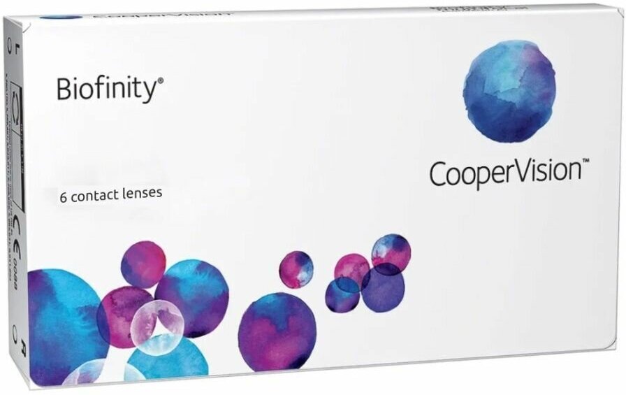 Biofinity /-4,25 / 8,6 / 6 шт
