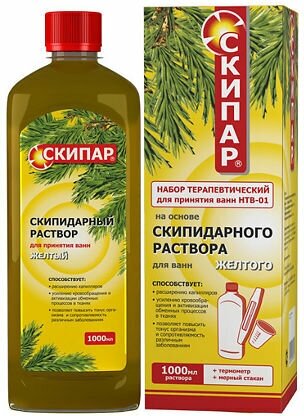 Скипар НТВ01 Раствор д/ван Желтый 1000мл