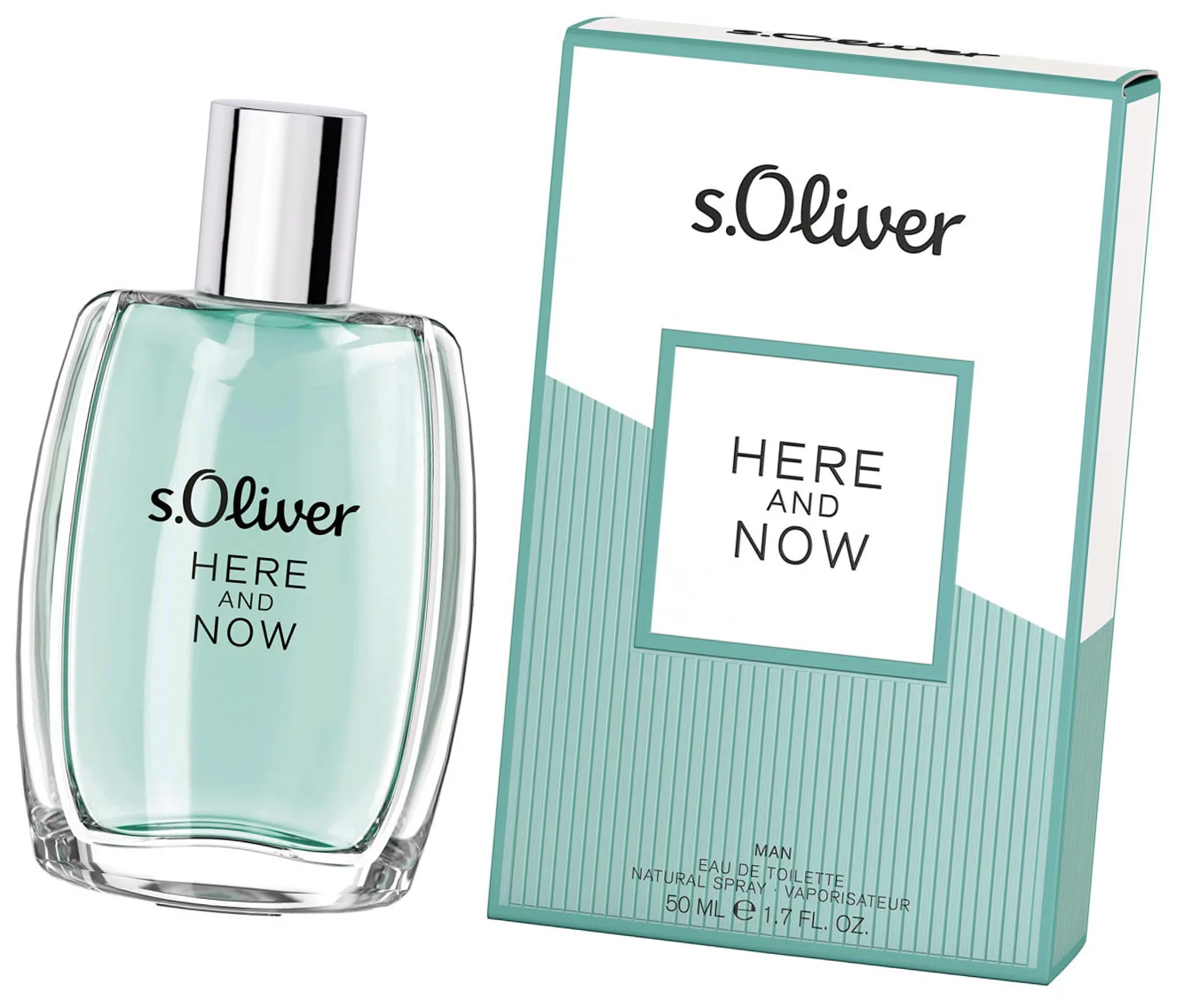 Мужская туалетная вода S Oliver Here and Now Man 30 мл - аромат Хиар Энд Нау