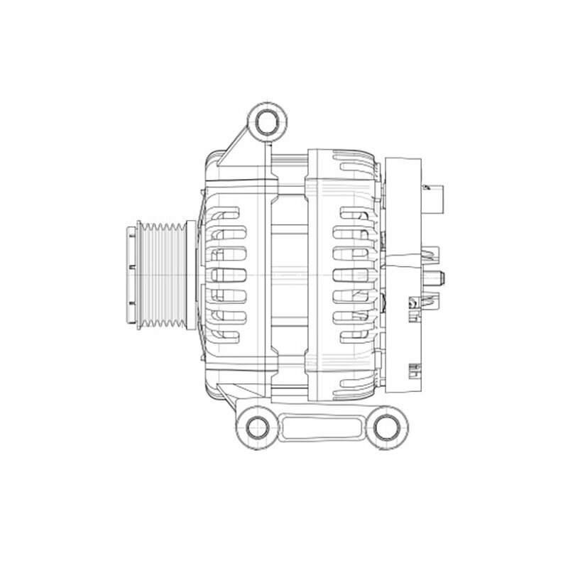Генератор 150 А для FORD TRANSIT / LAND ROVER DEFENDER / STARTVOLT LG 1082