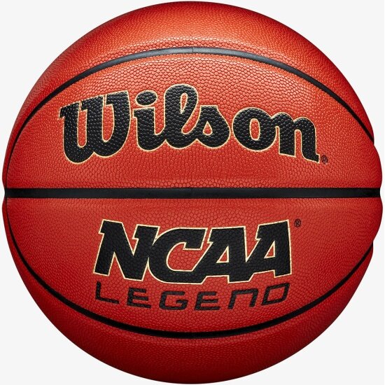 Мяч баскетбольный Wilson NCAA LEGEND WZ2007601XB, размер 5, композит, оранжево-черный