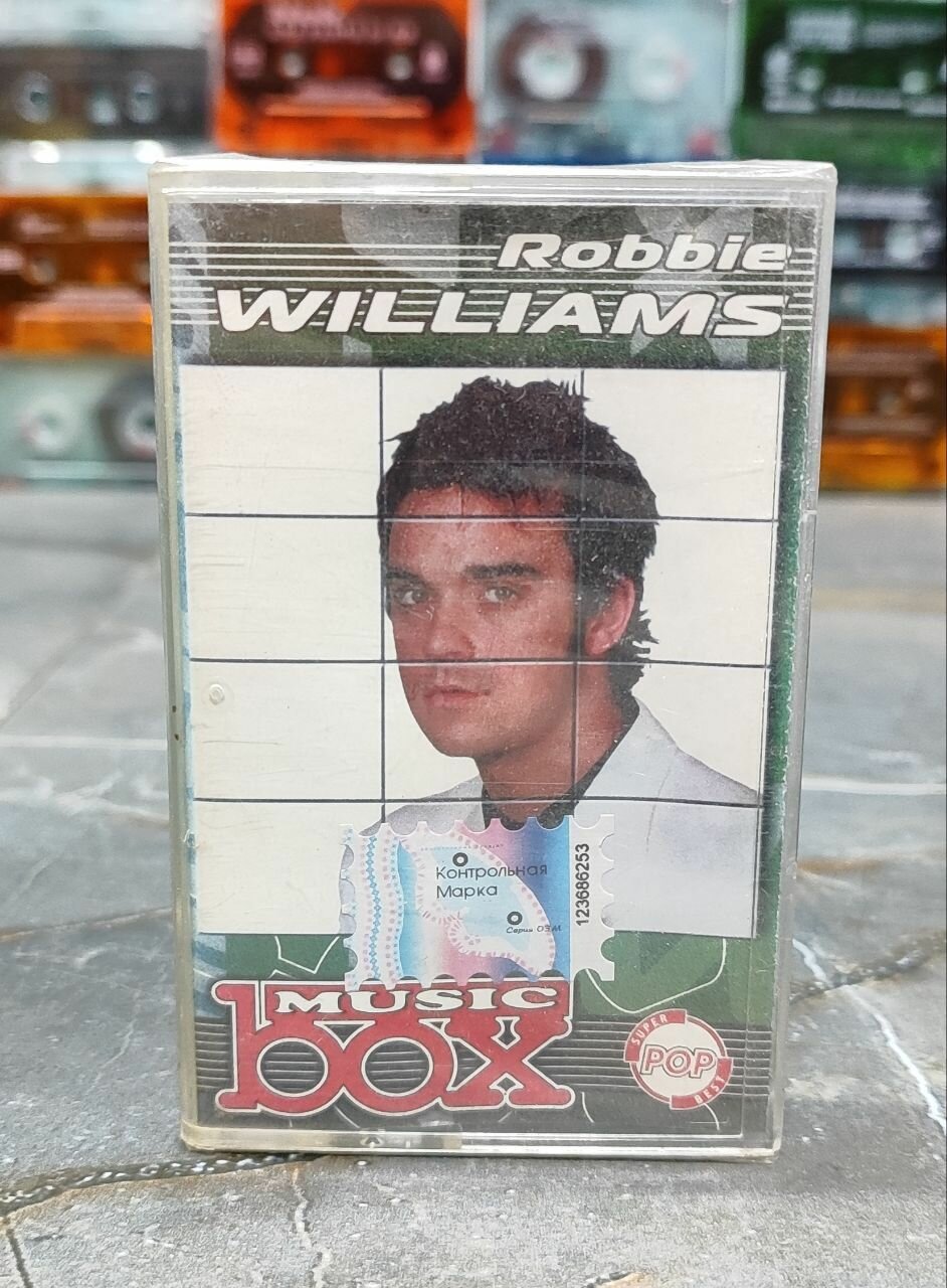 Robbie Williams Music Box, аудиокассета, кассета (МС), 2003, .