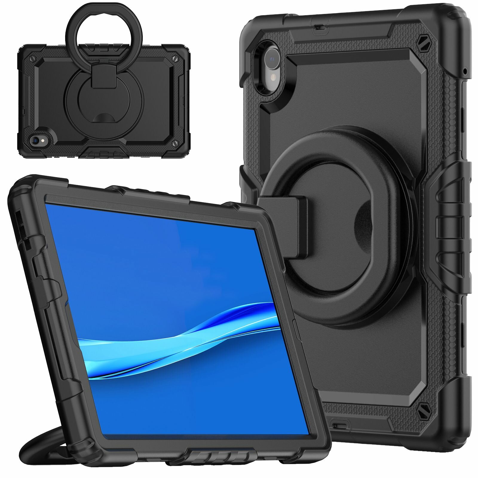 Чехол для Lenovo Tab M10 FHD Plus 10.3" X606F Smart-D противоударный черный