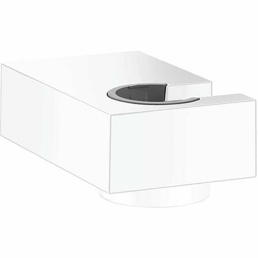 Держатель ручного душа Hansgrohe , настенный, цвет: белый матовый 28387700