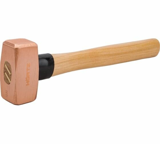 Кувалда Hortz 1 кг медная с деревянной ручкой HOR 450300