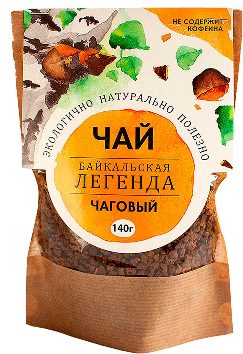 Чай "Байкальская Легенда" чаговый, 140 г, Байкальская Легенда