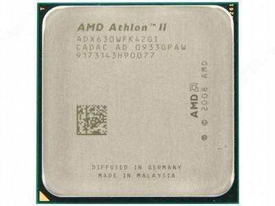 Процессор Socket-AM3 AMD Athlon II X4 630 2.8 GHz Propus ADX630WFK42GI CADAC AD
