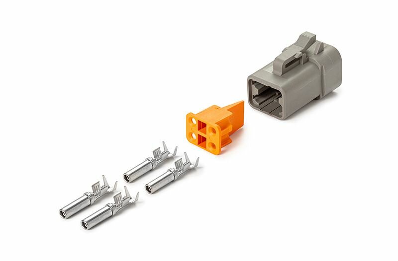 Разъем 4-х контактный для урал МАЗ КАМАЗ ГАЗ / МАН Мерседес Даф Скания Ивеко Вольво Рено Татра