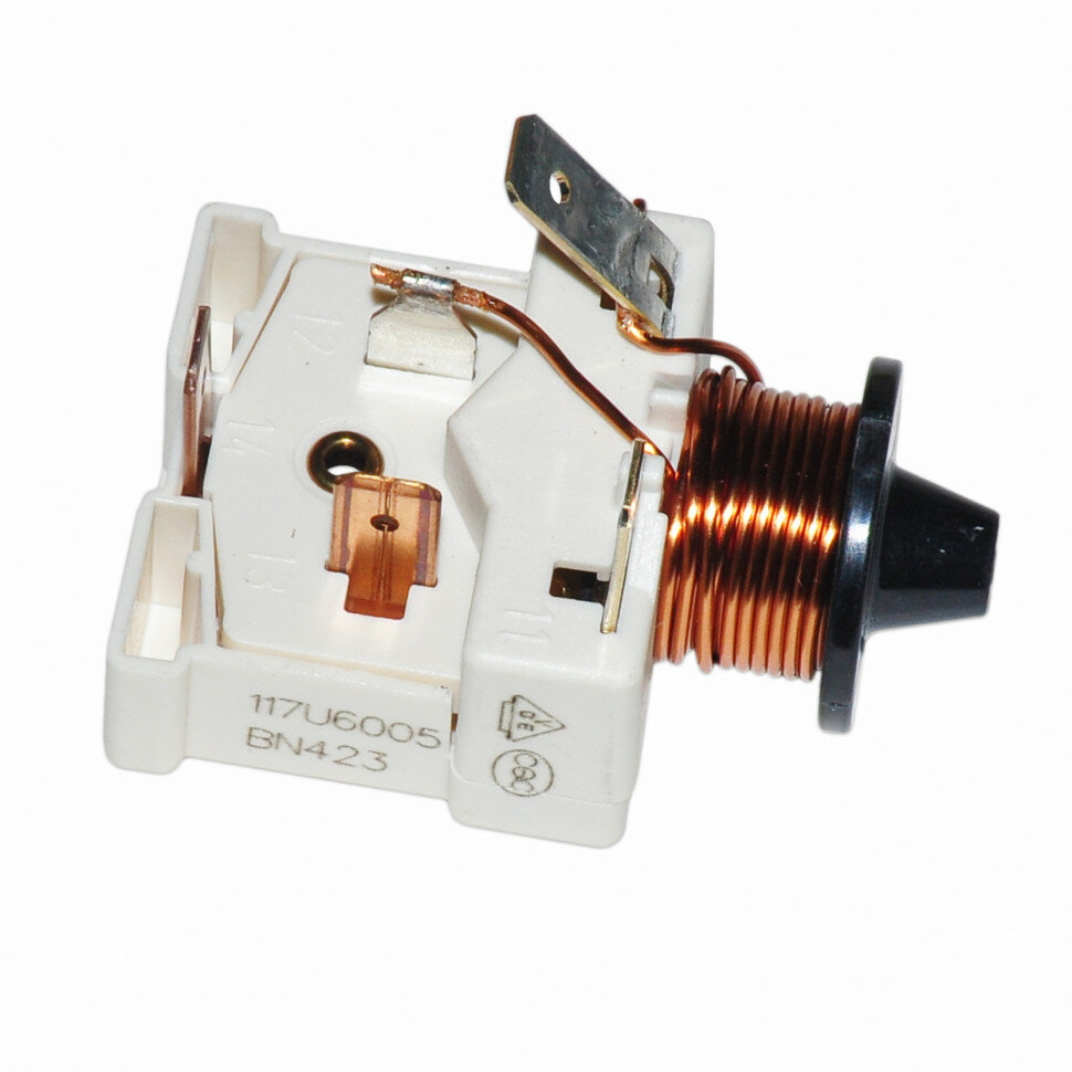 Реле пусковое компрессора Danfoss, Secop 117U6005 RLY016DF