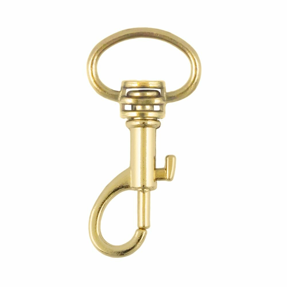 Карабин сумочный металлический "Gamma" GH 105/13/10 13 мм 10 шт. №30 под золото