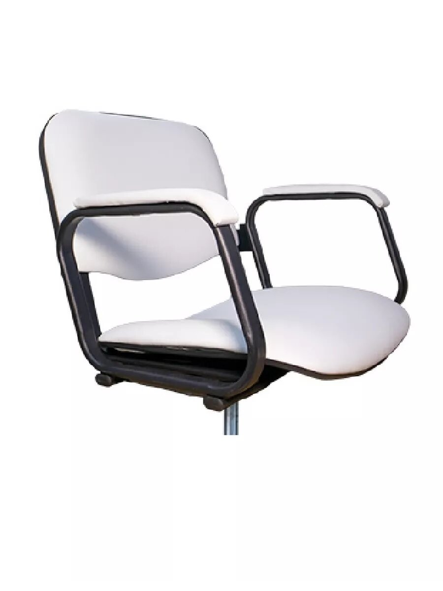 Мягкий элемент парикмахерского кресла контакт белый