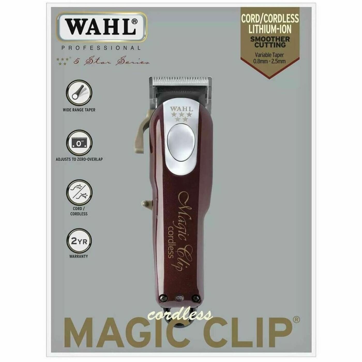 Машинка для стрижки Wahl Magic Clip Cordless 5Star 8148-2316H, (8148-316H)