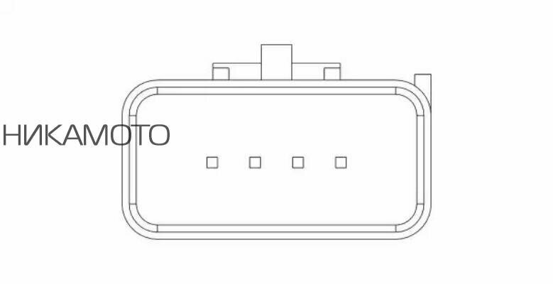 NGK-NTK 94395 Датчик FORD FIESTA/MONDEO/TRANSIT/GALAXY 06- 1.4-1.6 TDCi расхода воздуха