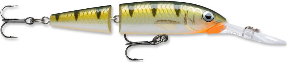 Воблер суспендер Rapala Jointed Deep Husky Jerk JDHJ08-YP (1,2м-2,4м, 8 см 5 гр)