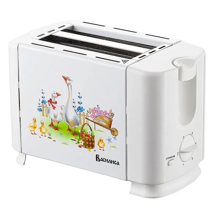 Тостер кухонный электрический для хлеба ВА-104 Гуси