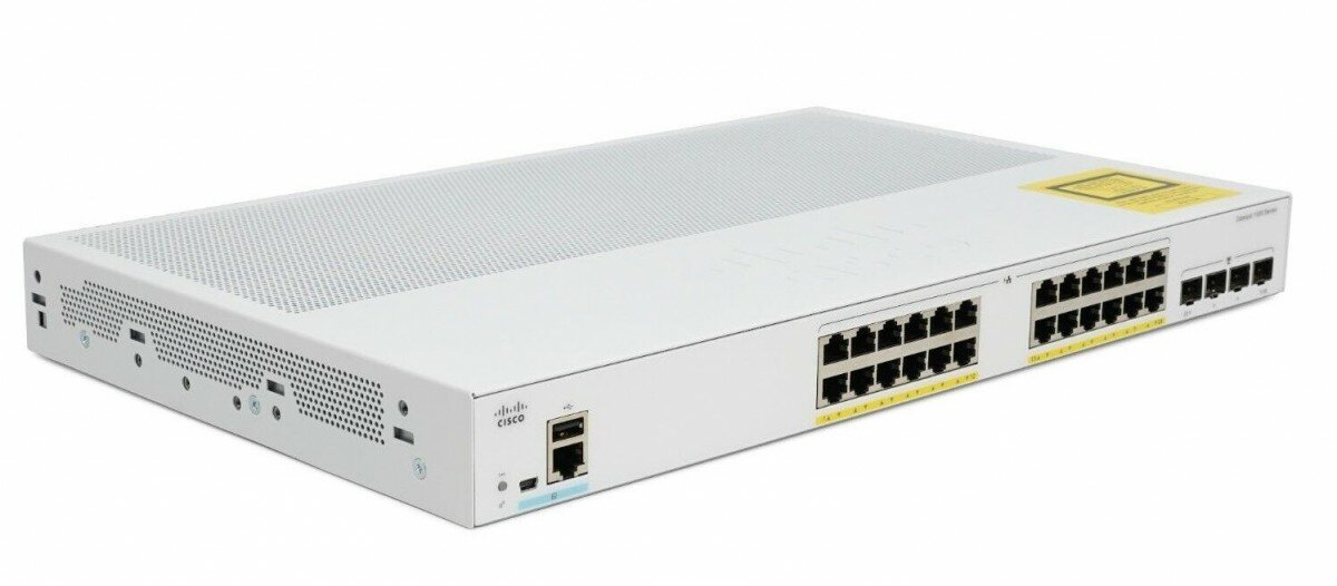 Коммутатор CISCO C1000-24T-4X-L Cisco Catalyst коммутатор 24 x GE RJ-45, 4 x SFP+
