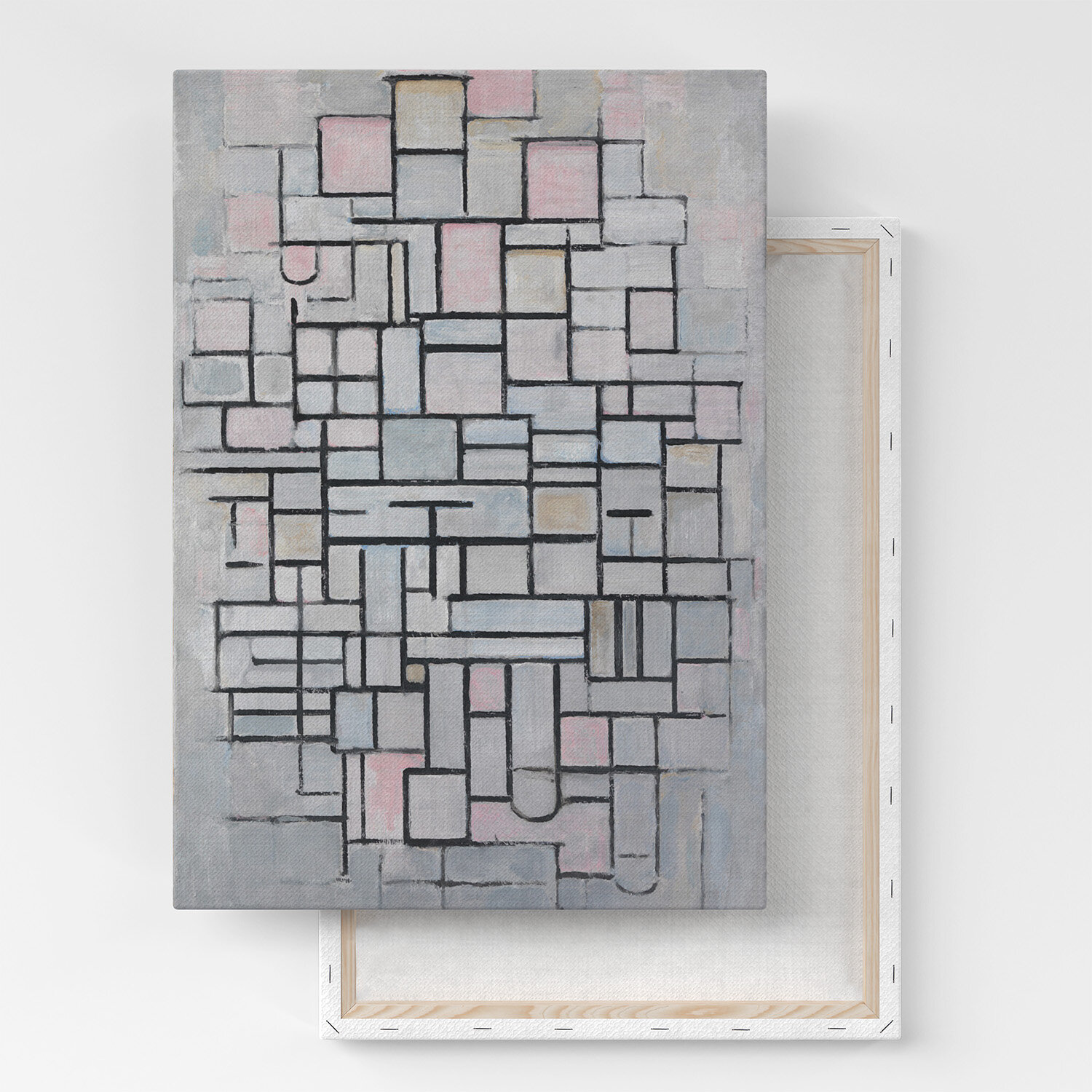 Картина на холсте, репродукция / Пит Мондриан - Composition No IV / Размер 30 x 40 см