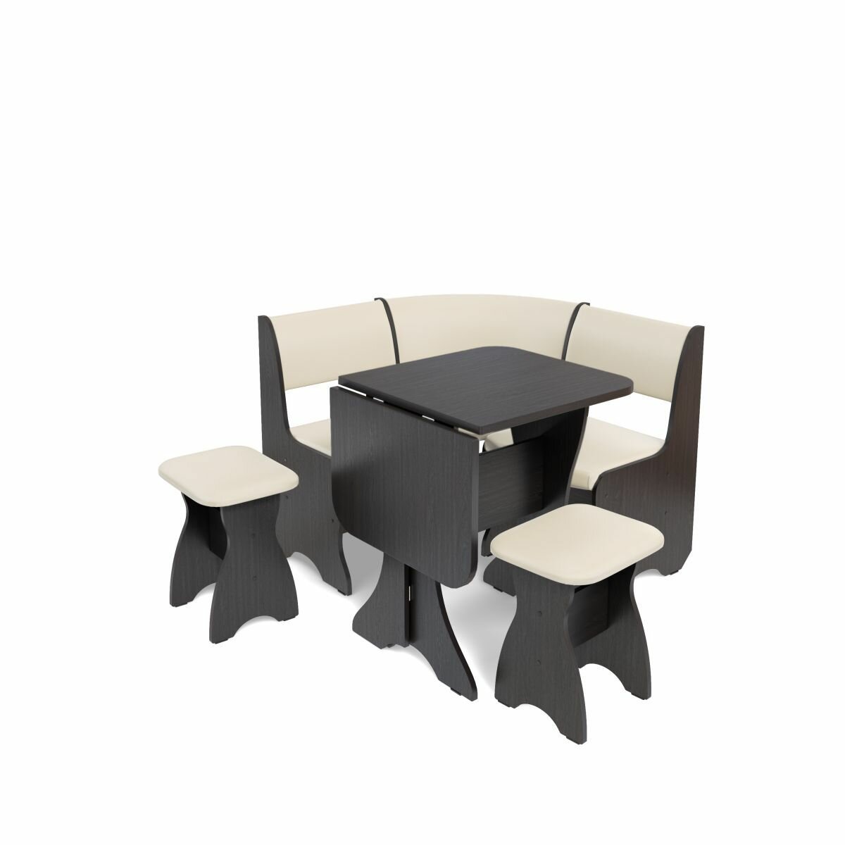 Кухонный уголок Таисия Мини Венге/Б. Крем