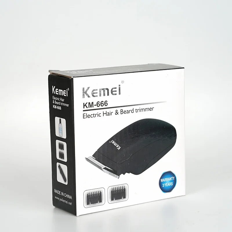 Электрический триммер Kemei KM-666 с коробкой