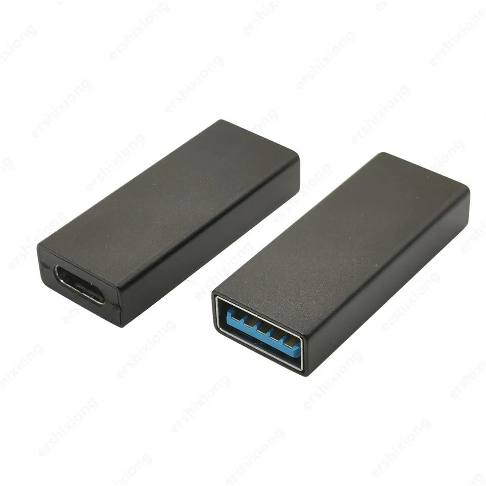 USB C - USB 3.0 адаптер, черный