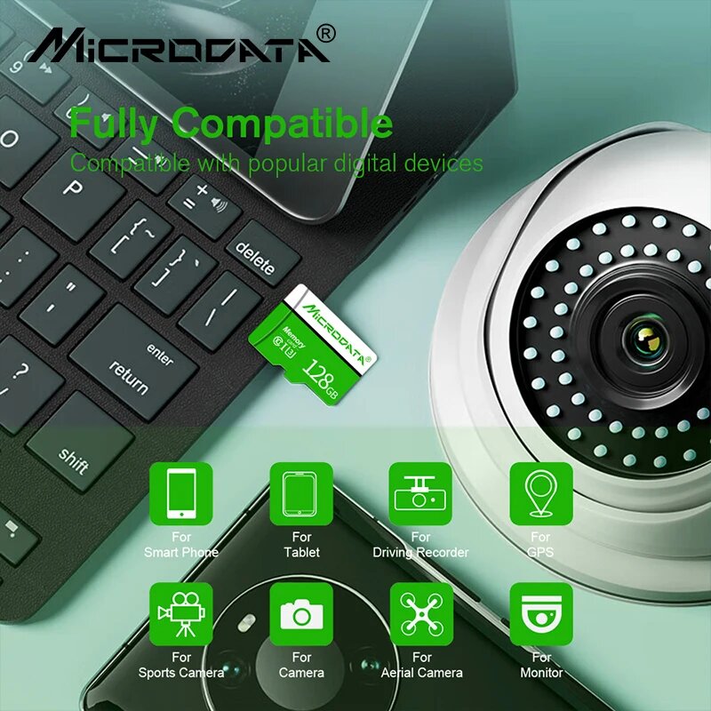 MicroDrive карта памяти Micro SD Class 10 — фото 1