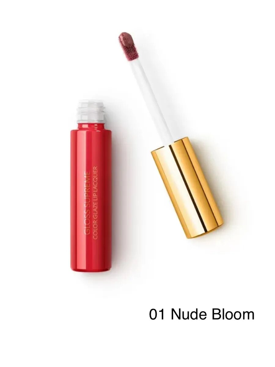 На пике глянца - ЛАК для ГУБ С эффектом "цветной глазури" 01