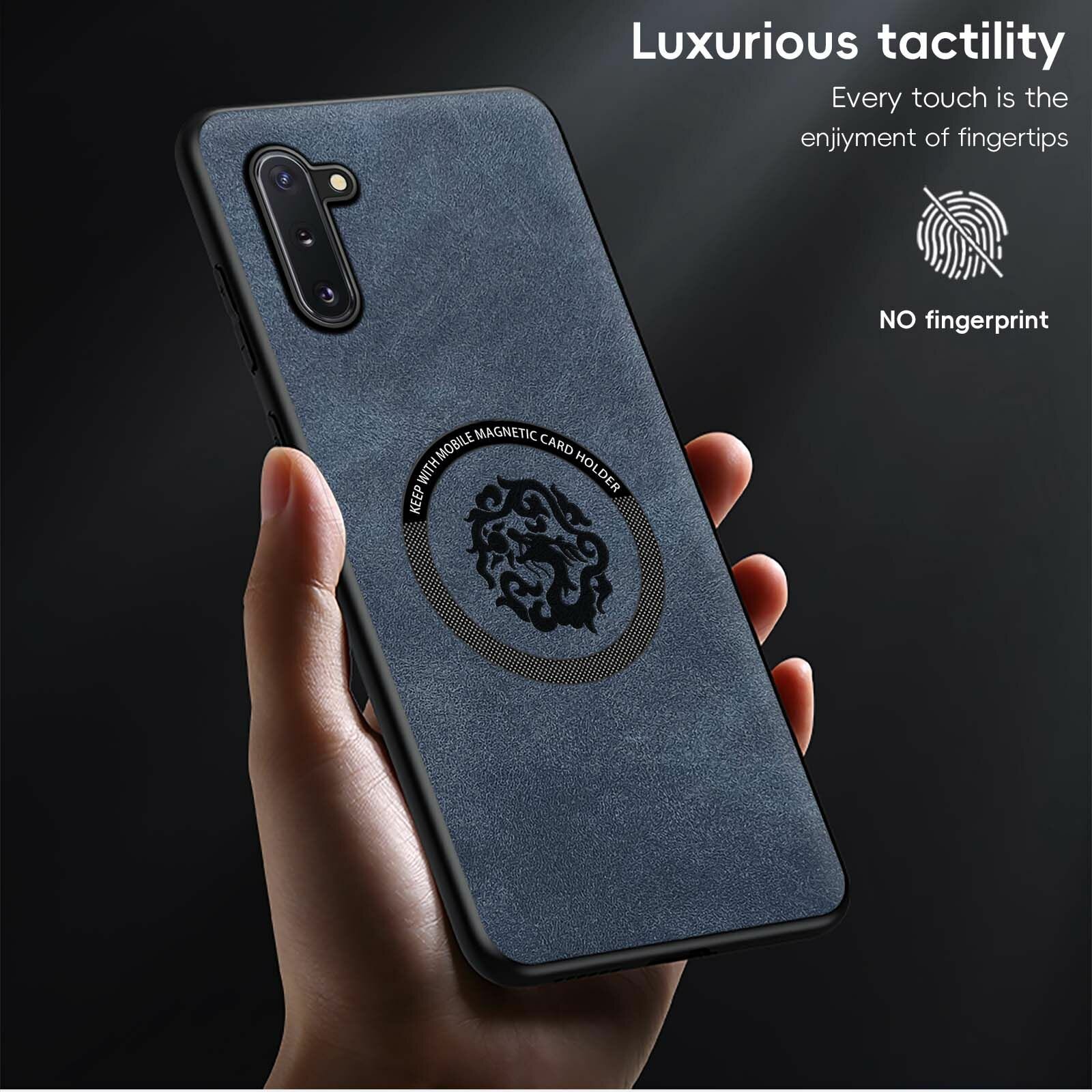 Чехол на Samsung Galaxy Note 10(Самсунг Галакси Нот 10), Высококачественная кожа