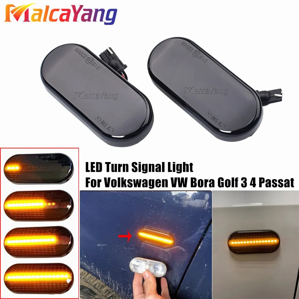 2 шт, Светодиодные Габаритные огни для Ford C-Max Focus MK2 Fusion Fiesta MK6 Galaxy