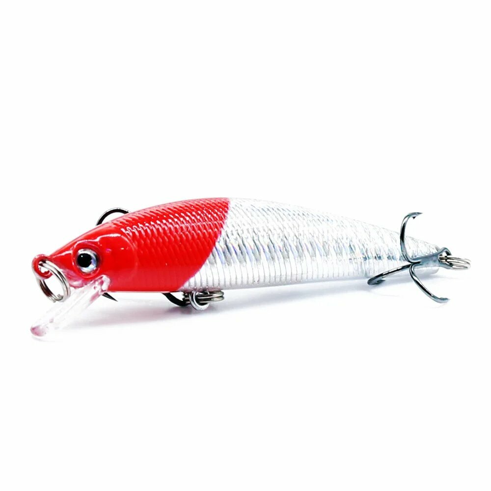 Лазерная реалистичная рыба Fishinapot гольян 8,5 см 7,5 г