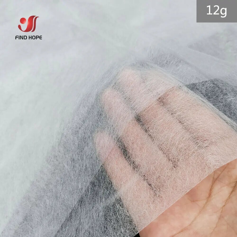 Двусторонний нетканый флизелин вискоза/нейлон 110x100 см Серый, White 12g