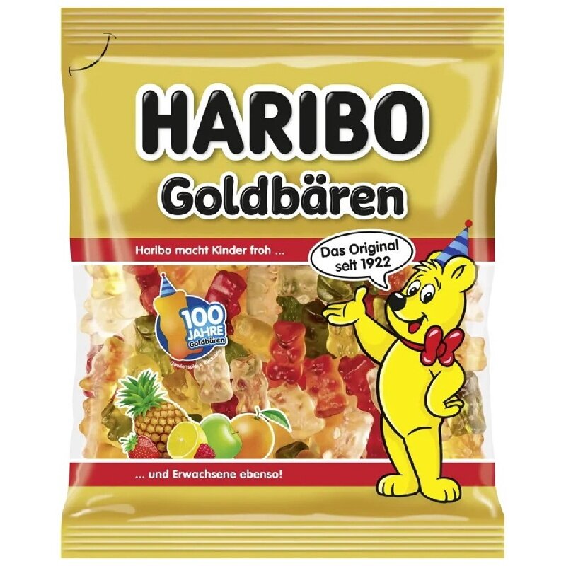 Мармелад HARIBO GOLDBAREN Золотые Мишки 100г